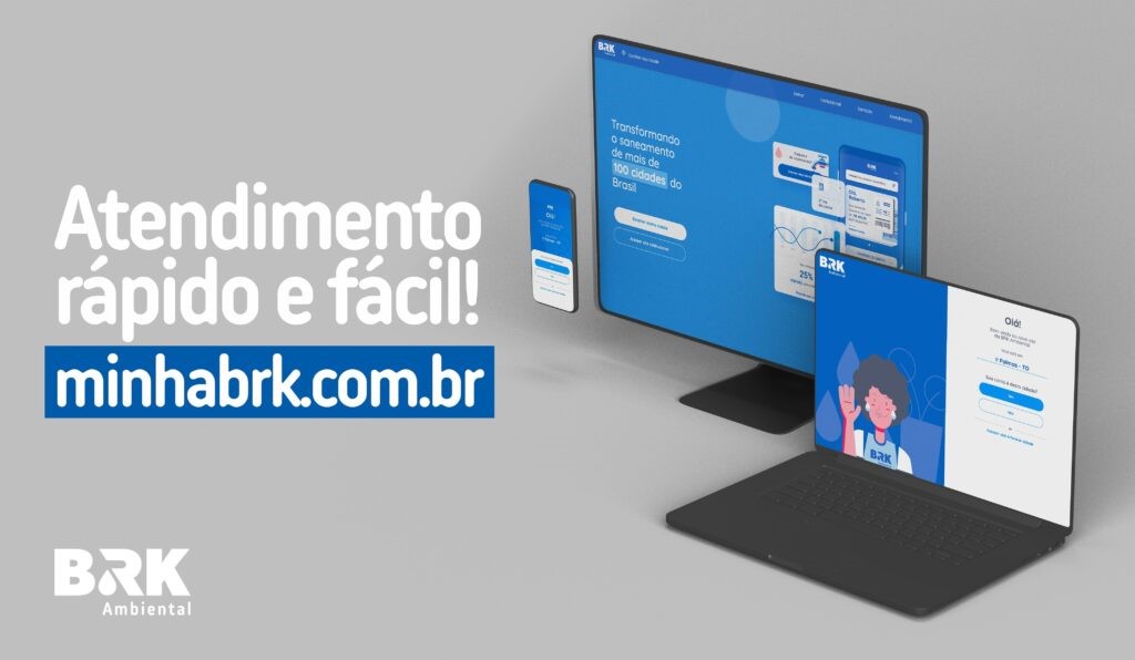 Saiba quais serviços podem ser solicitados pelos canais digitais da BRK ...