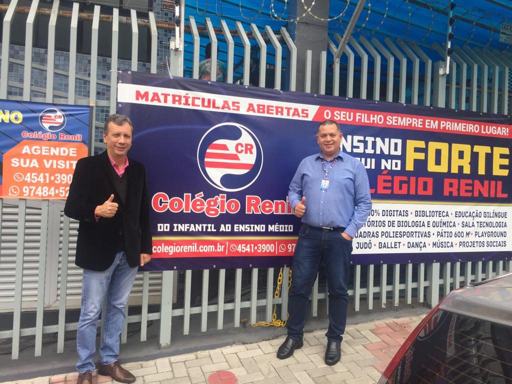 Colégio Renil formalizou apoio ao Aplicativo Família do Gás – Jornal ...